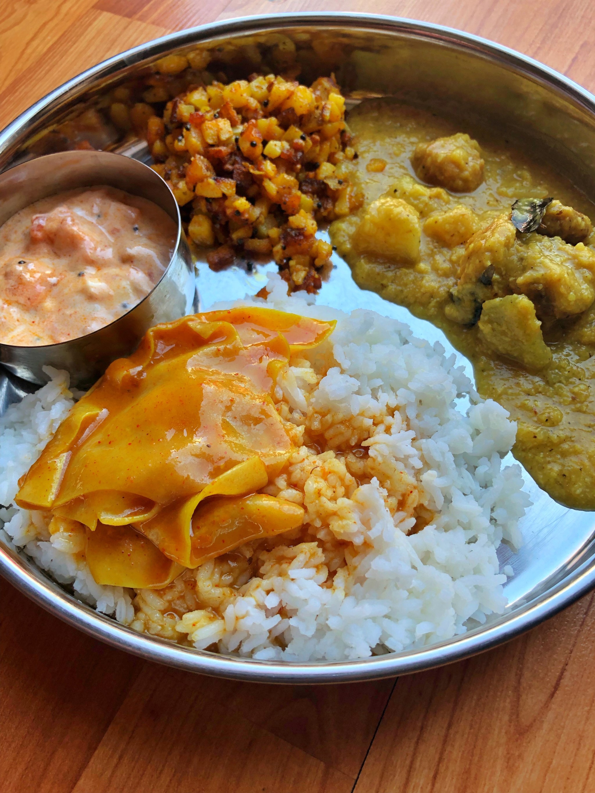 Lunch platter – The Homemade cooking