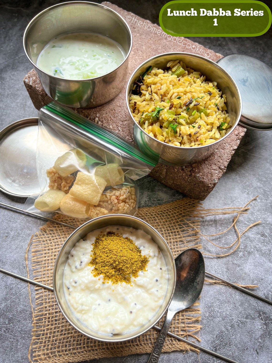 Lunch Dabba Series-1 – The Homemade cooking