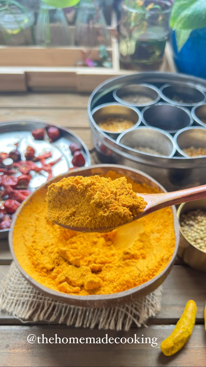Sambar Powder – Homemade Sambar Powder (Sambar podi) – The Homemade cooking